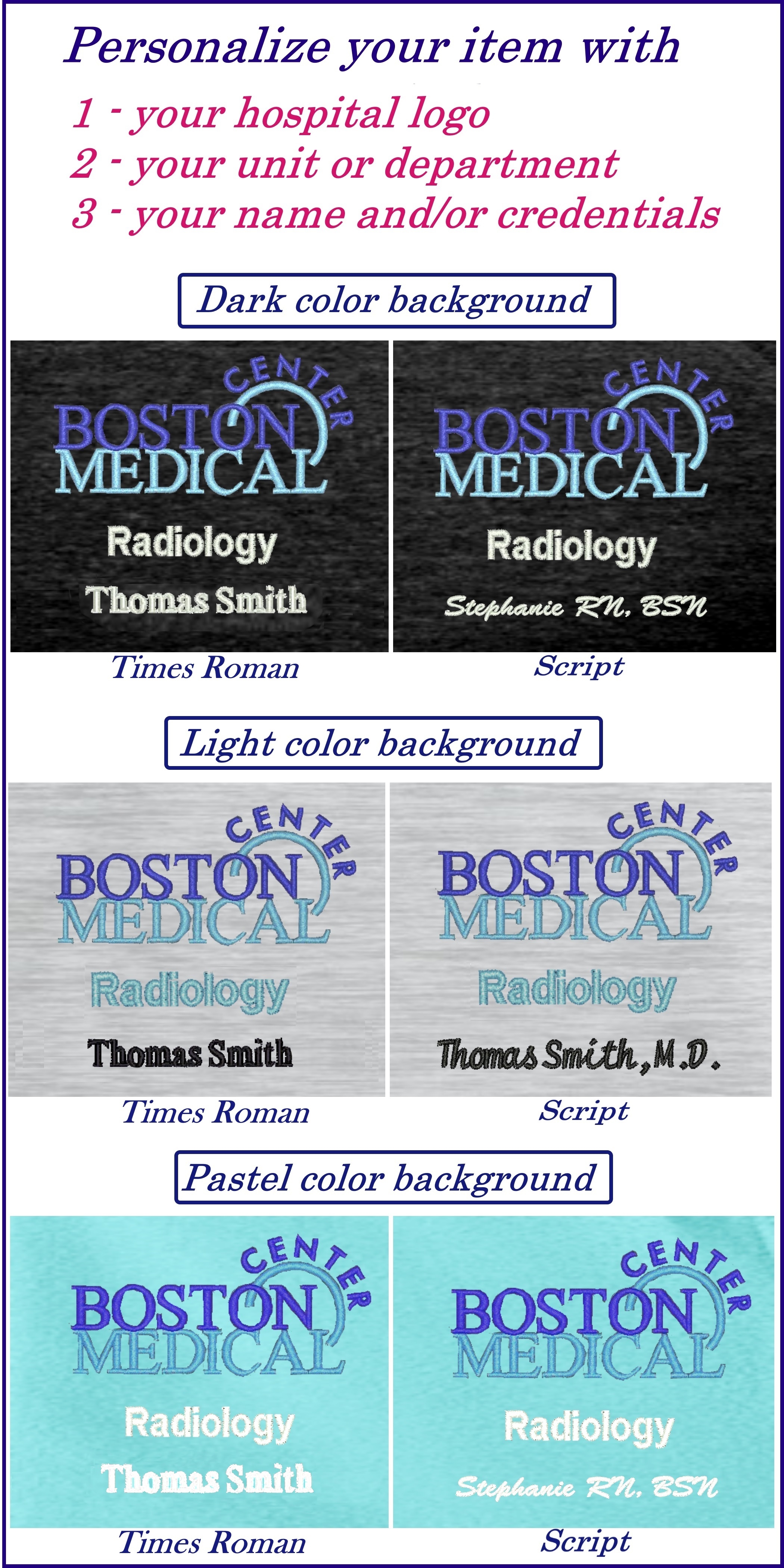 Allen's Hospital Uniforms Boston Medical Center Apparel