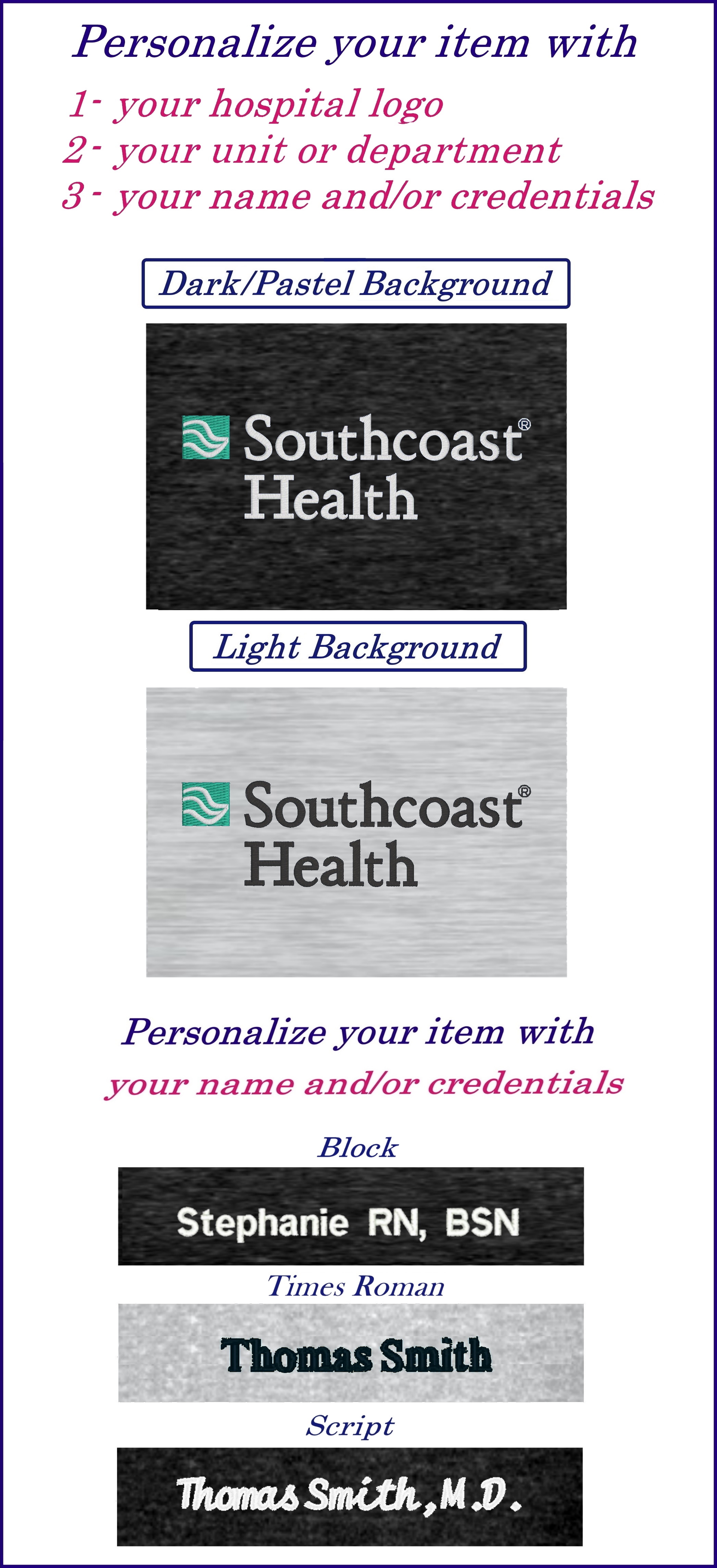 Southcoast Health Apparel