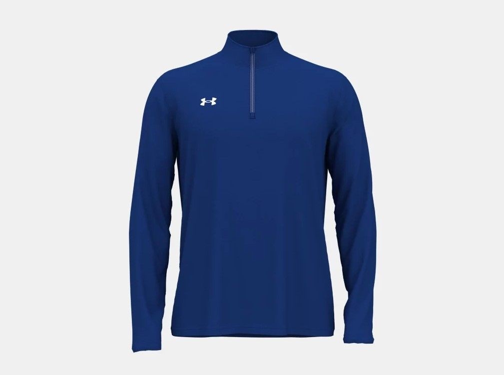 Under Armour Men's Team Tech Long Sleeve 1/4 Zip Shirt #1376844