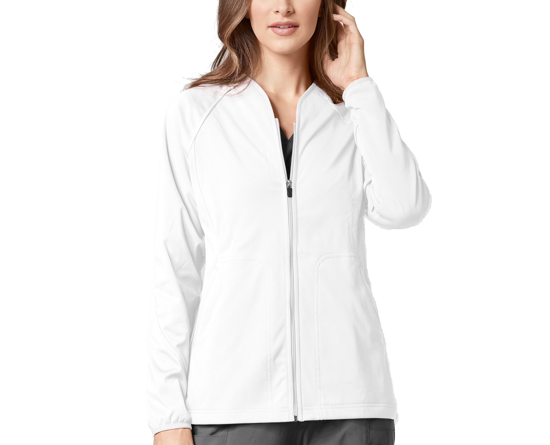 WonderWink Layers Women's Fleece Full Zip Jacket #8209