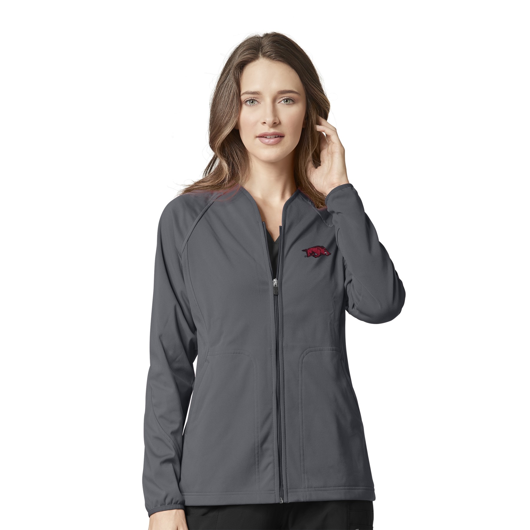 WonderWink Layers Women's Fleece Full Zip Jacket #8209