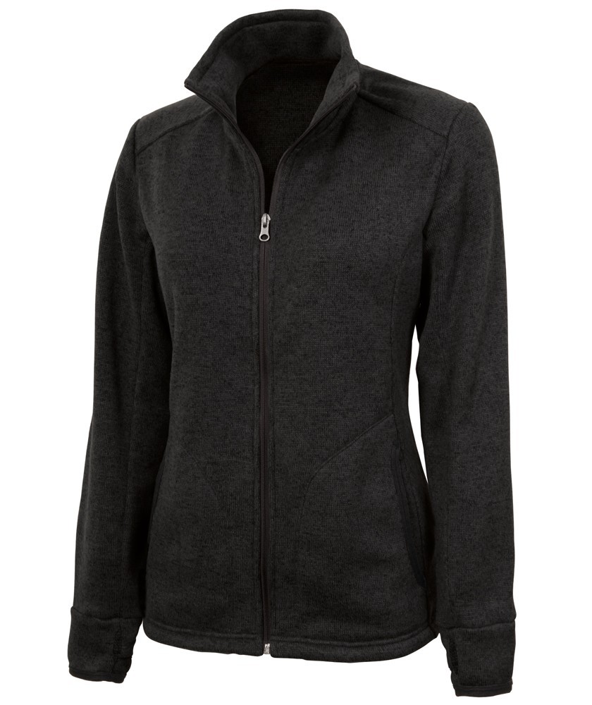 Charles River Women's Heathered Fleece Jacket #5493
