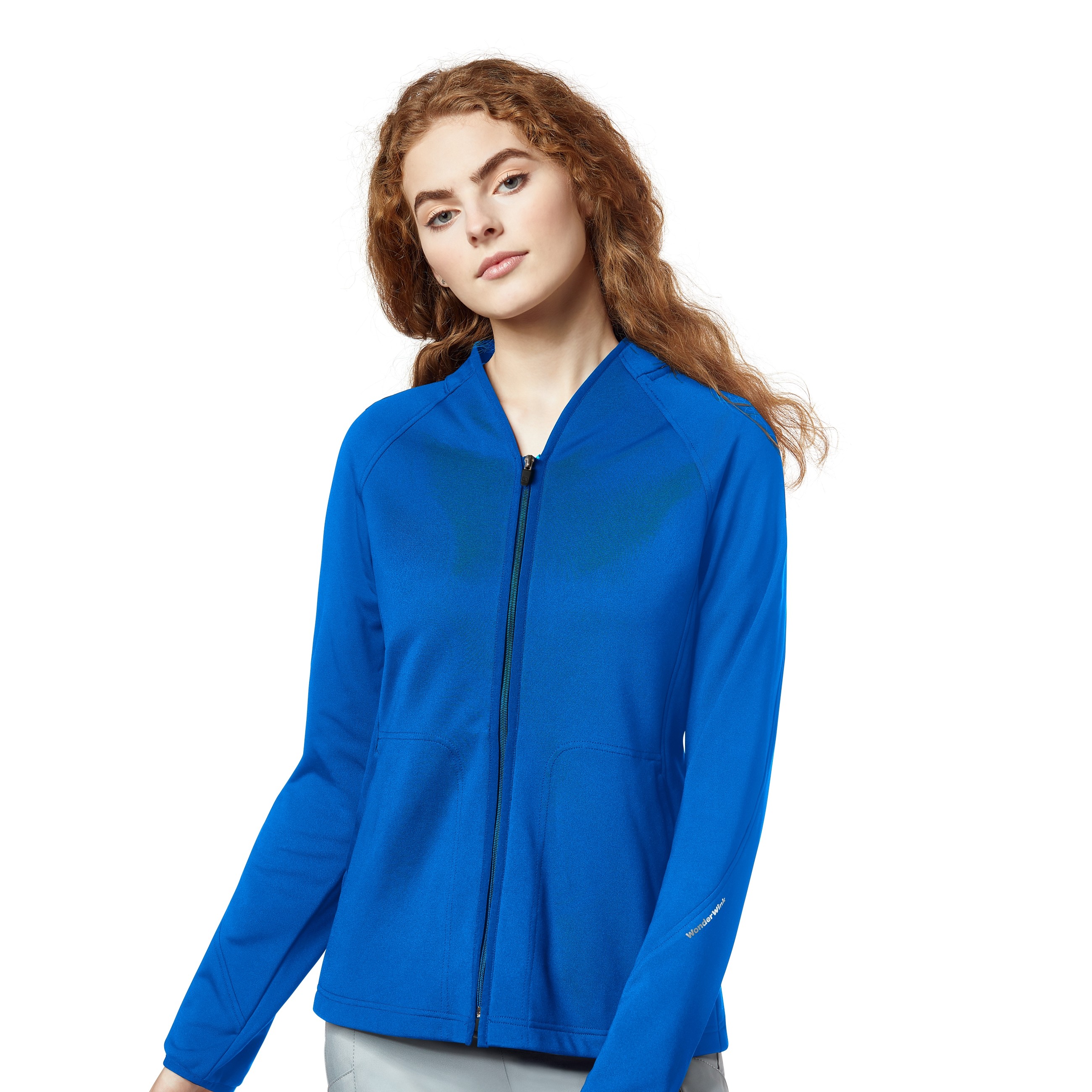 WonderWink Layers Women's Fleece Full Zip Jacket #8209